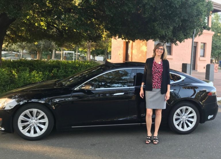Tesla Model S Makes Meg's Week - Valley Vision - Sacramento